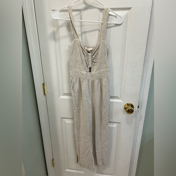 Monteau | Pants & Jumpsuits | Monteau Light Beige Sleeveless Top | Poshmark
